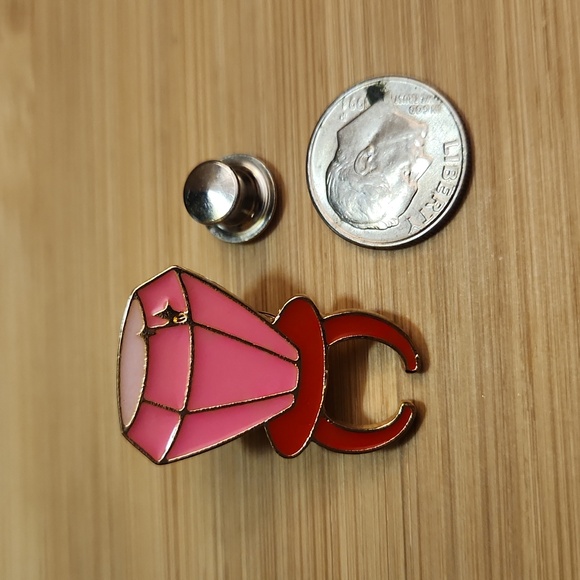 Accessories | 53 Ring Pop Candy Pink Pin | Poshmark